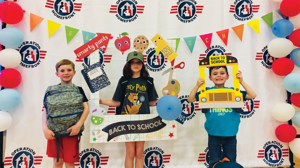 CSX Helps Military Kids with School Supplies - Operation Homefront