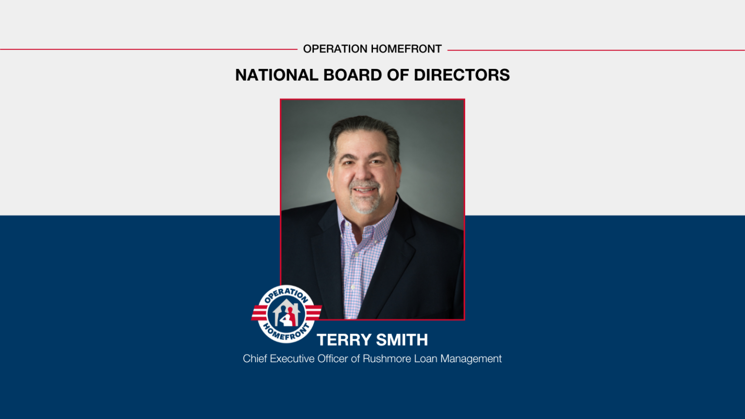 Terry Smith Joins National Board of Directors - Operation Homefront