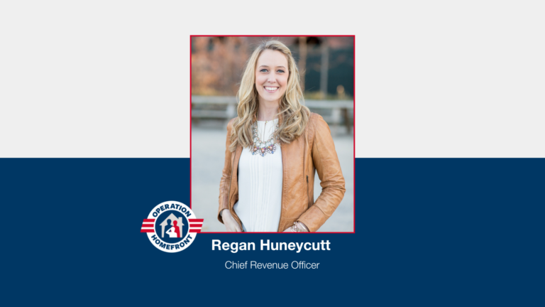 Regan Huneycutt: Chief Revenue Officer - Operation Homefront