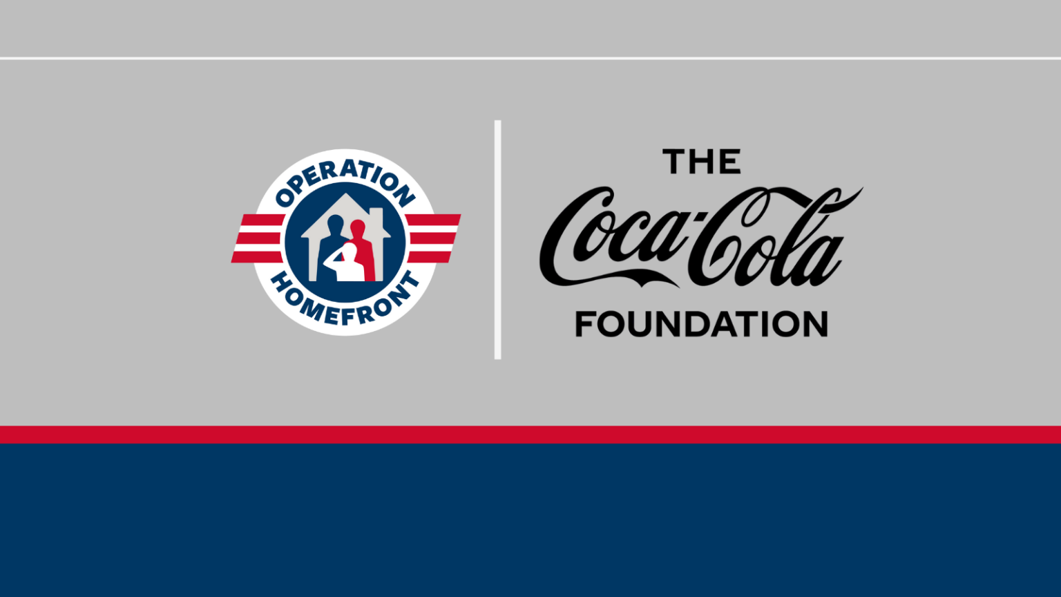 The Coca-Cola Foundation Awards Grant to OH - Operation Homefront